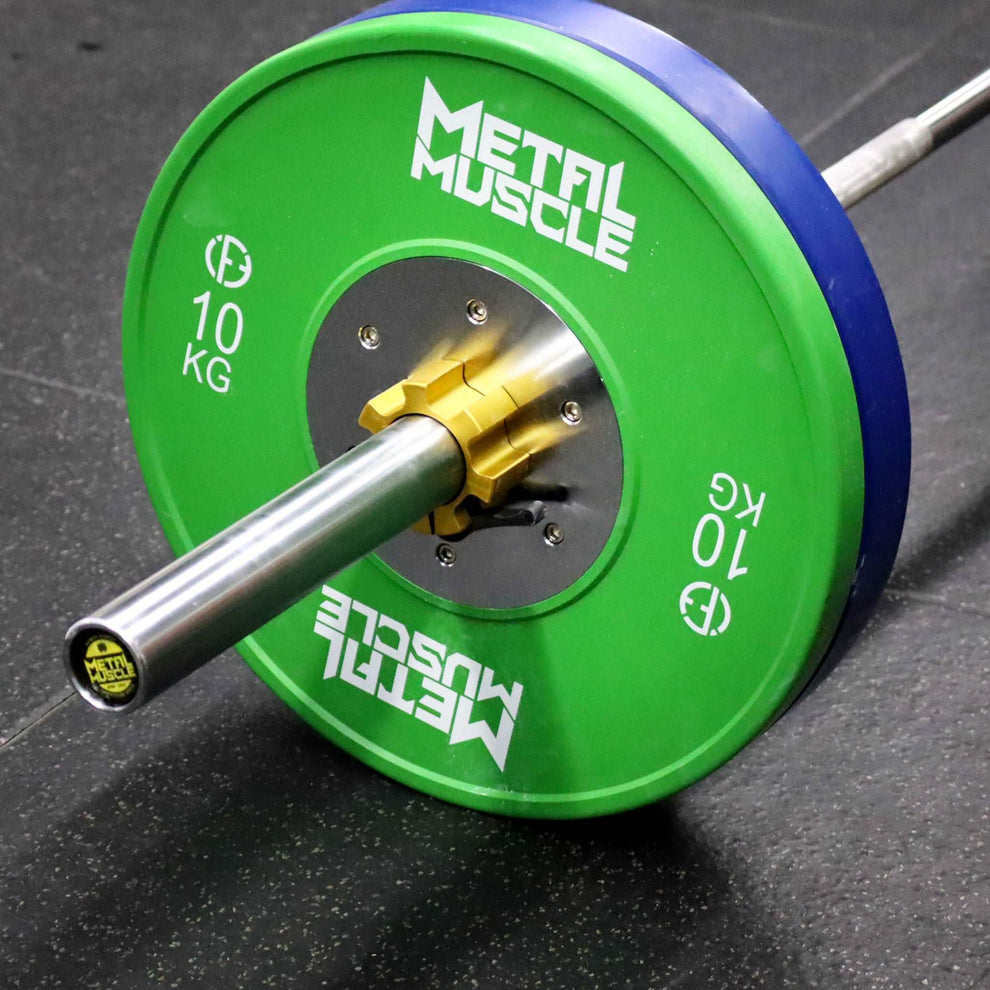 Competition Bumper Plates – METAL MUSCLE ATHLETICS