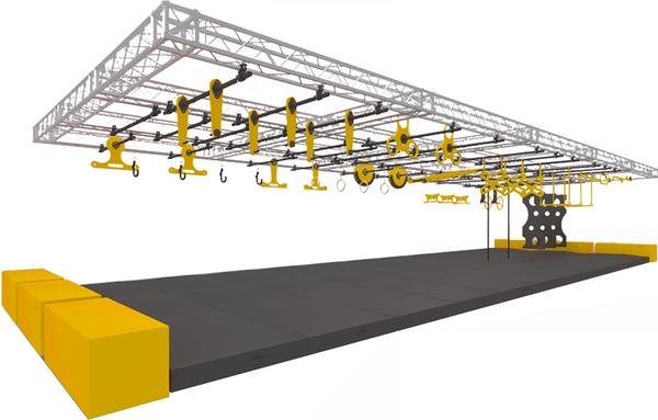 Pro Truss Suspended Obstacle Rig Sets - METAL MUSCLE ATHLETICS